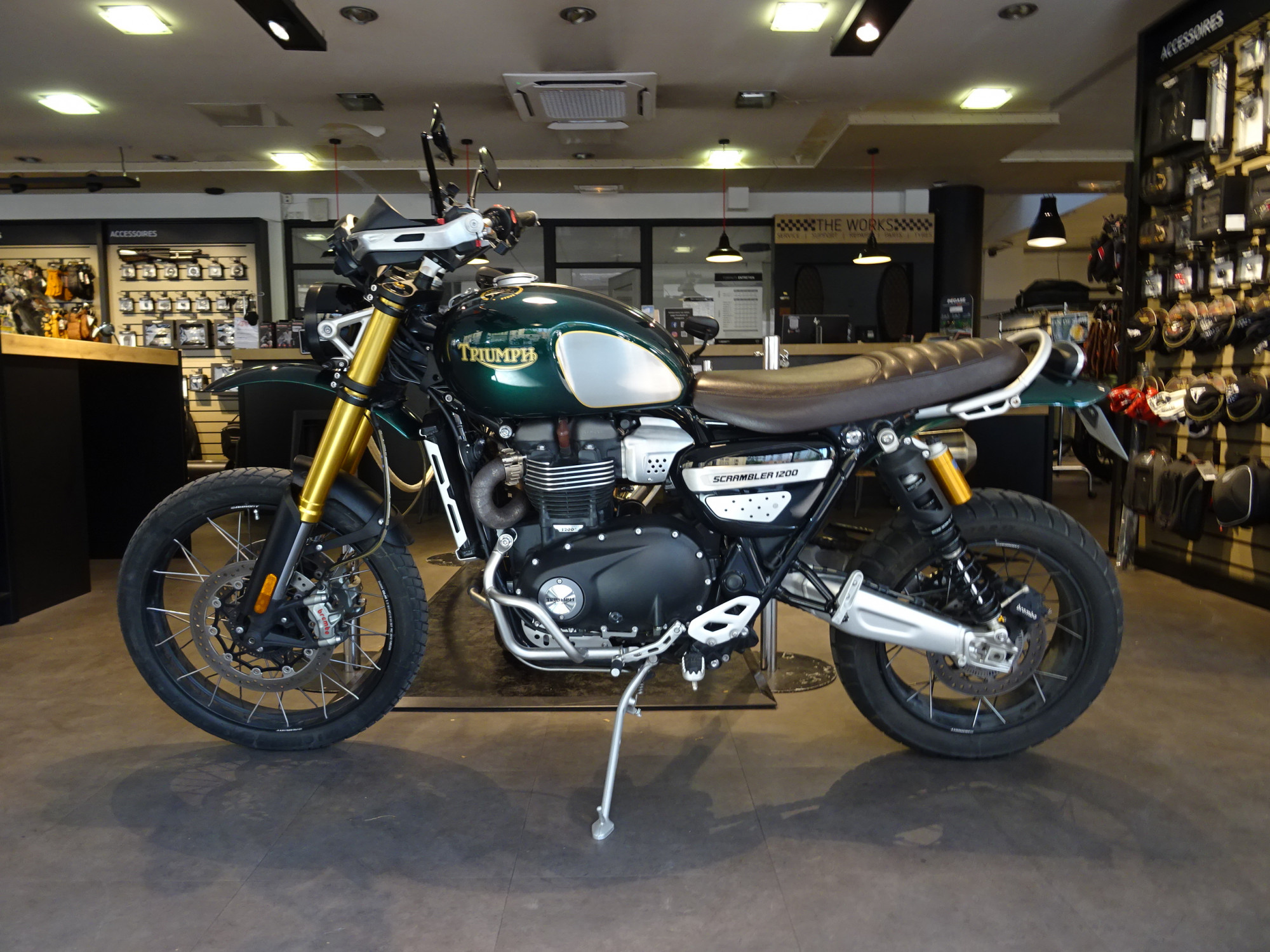 TRIUMPH 1200 SCRAMBLER 1200 XE STEVE MC QUEEN