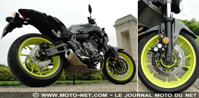 Duel CB650F Vs MT-07 : le traditionnel 4-pattes Honda contre le ...