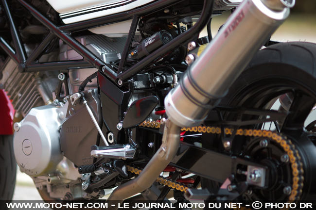 La Yamaha TRX850 restaurée par HB-Custom